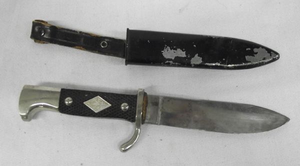 1930 German Hubertus Boy Scout Knife & Sheath