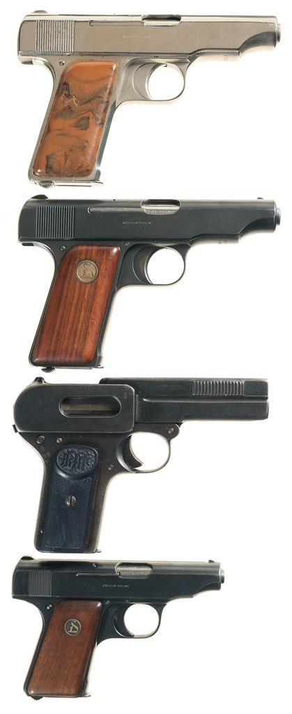 Four German Military Semi-Automatic Pistols -A) Deutsche Werke Ortgies ...
