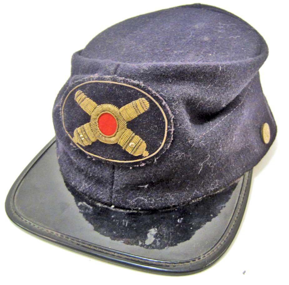US CIVIL WAR UNION ARMY ARTILLERY OFFICERS KEPI CAP
