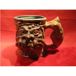 JIM RUMPH MUG NAKED WOMAN NUDE MAIDEN OGRE FACE LARGE TANKARD ARTISAN ...