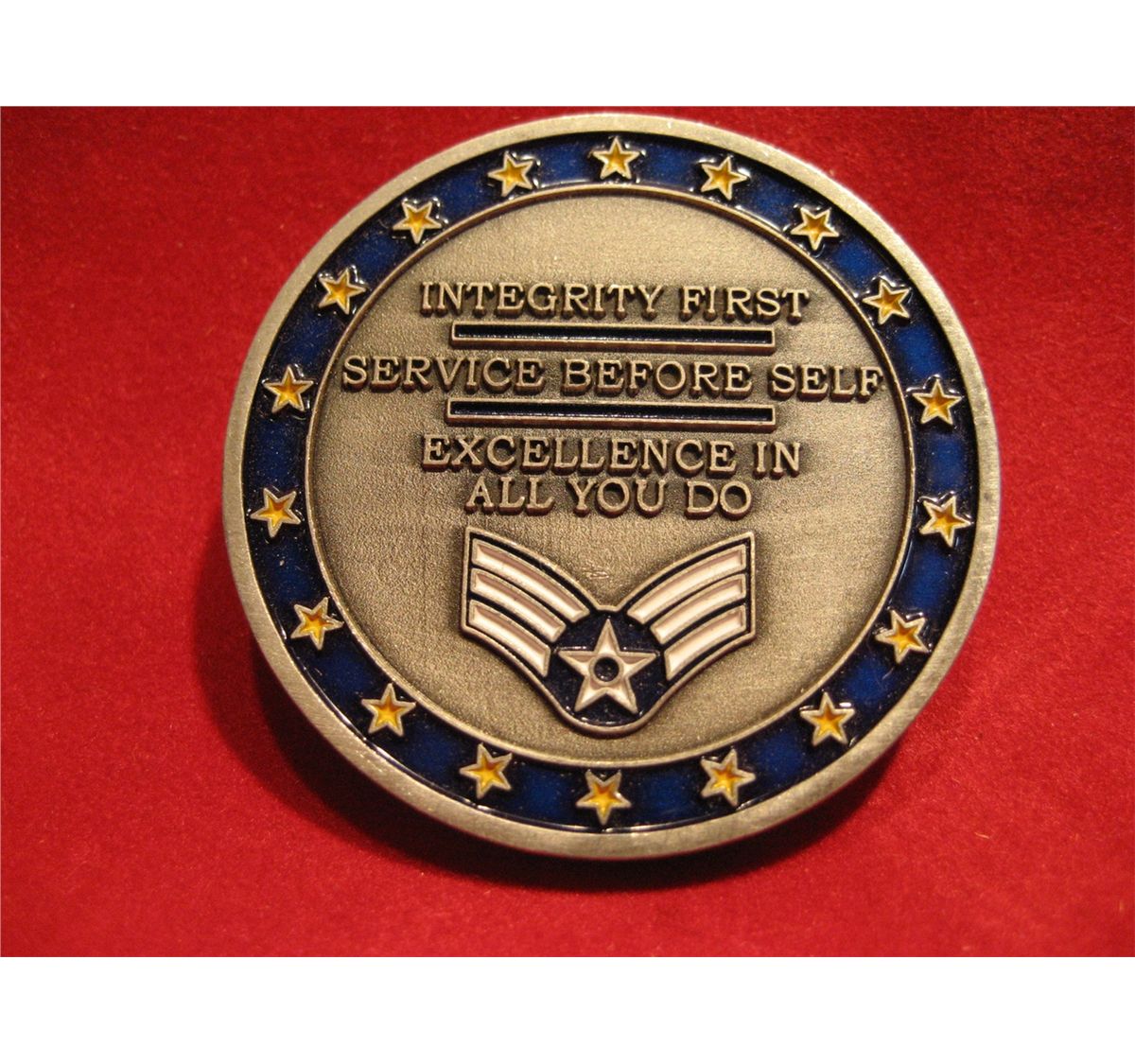 US AIR FORCE AIRMAN LEADERSHIP GRADUATE CHALLENGE COIN MILITARY COIN