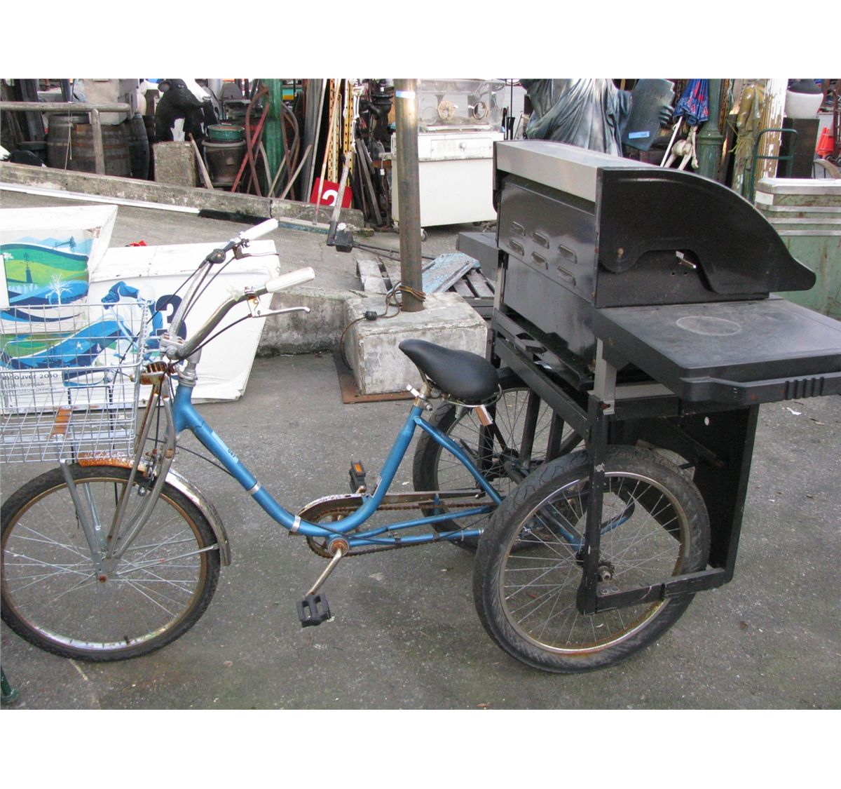 Custom Made BBQ Bike