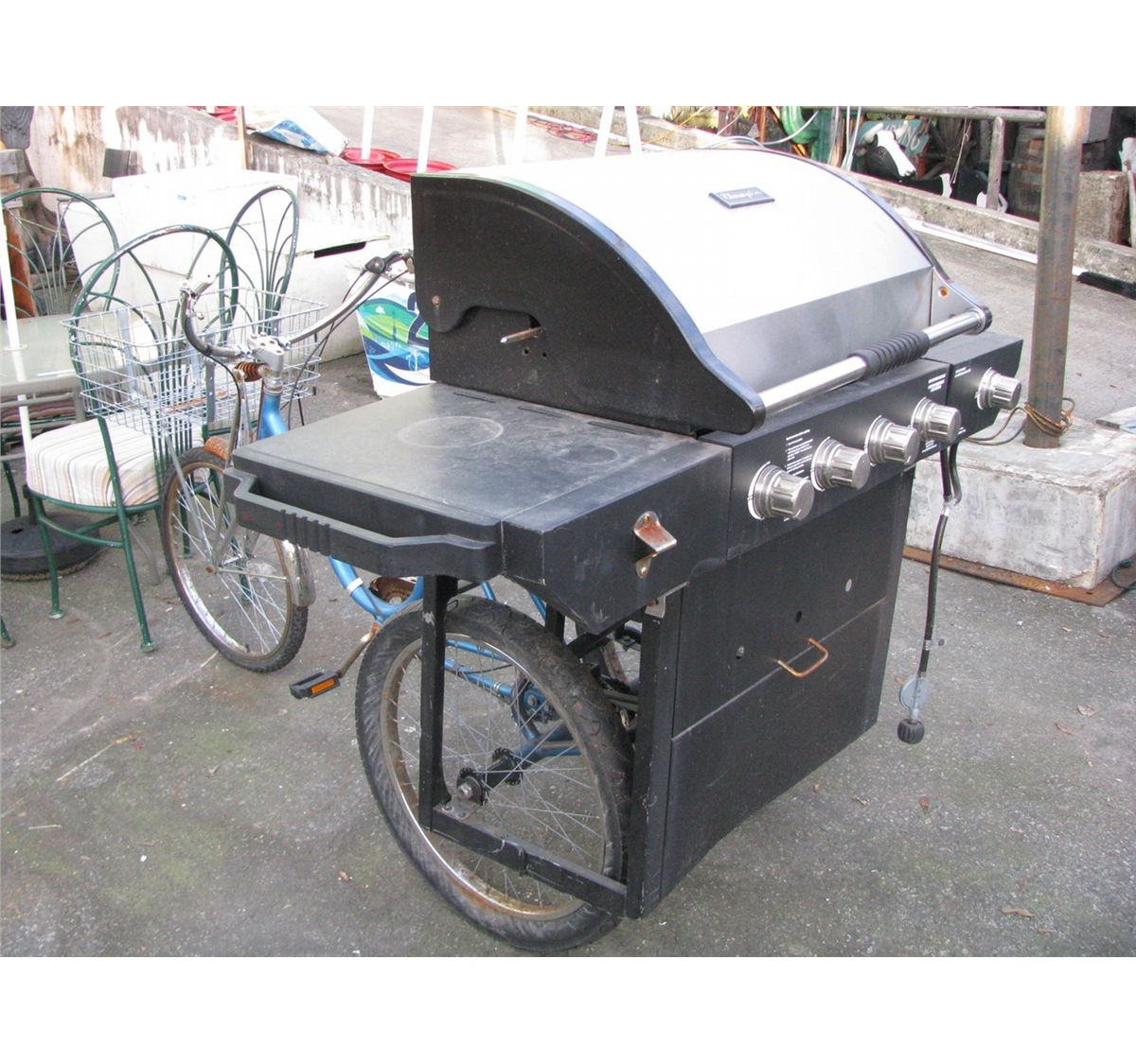 Custom Made BBQ Bike