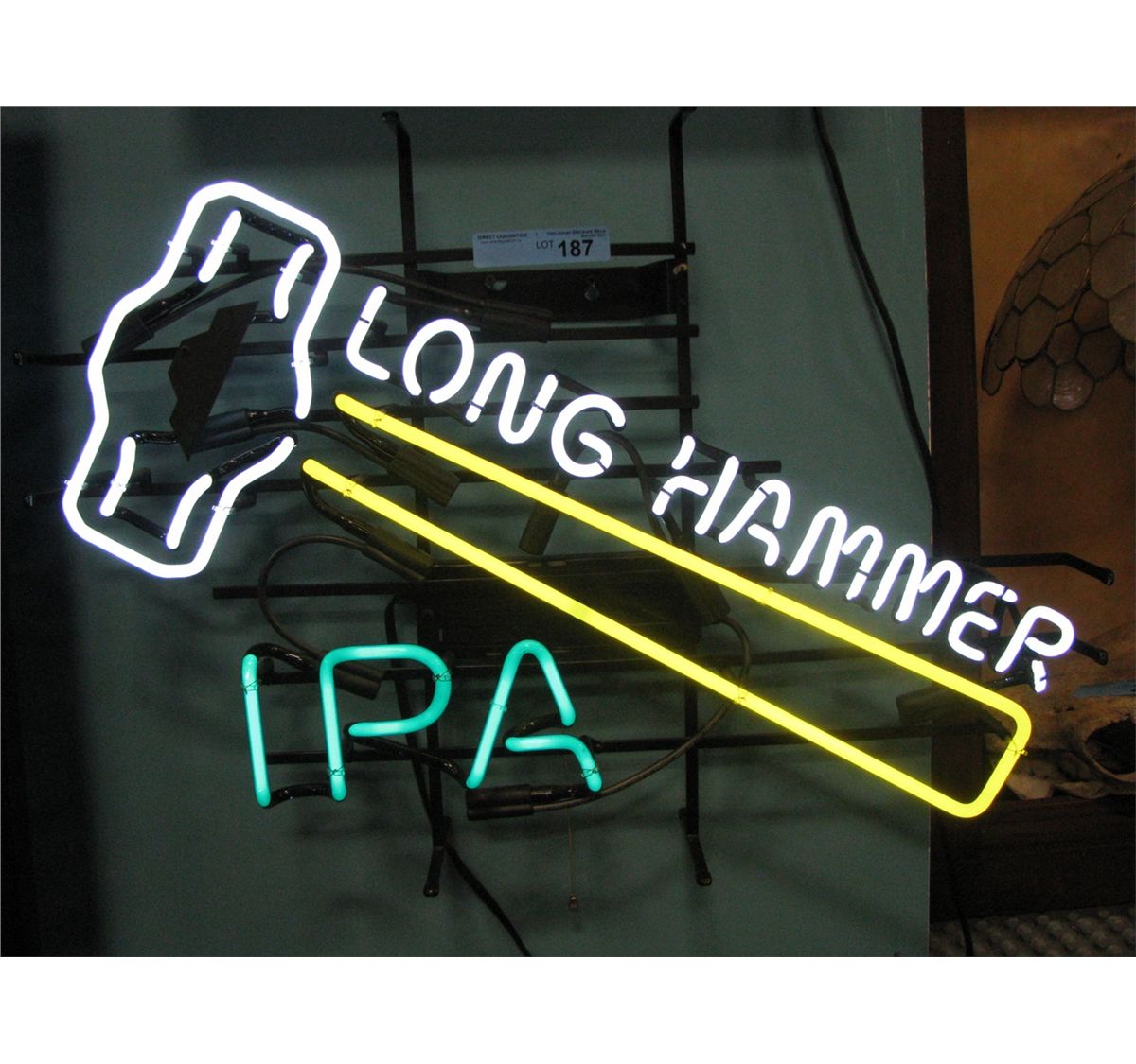 LONG HAMMER NEON SIGN