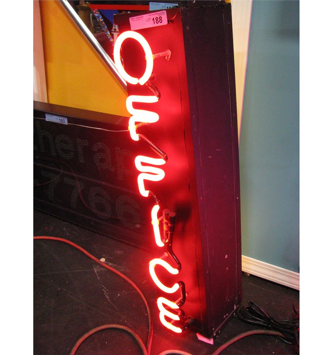 NEON OFFICE SIGN