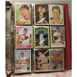 Vintage Baseball Collectors Card Album,