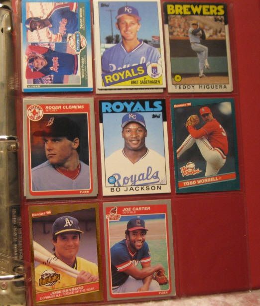 Vintage Baseball Collectors Card Album,