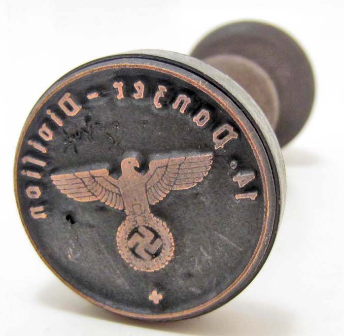 GERMAN NAZI RUBBER STAMP