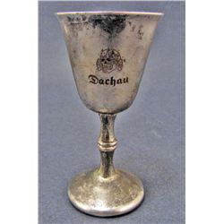 GERMAN NAZI VODKA CUP FROM DACHAU CONCENTRATION CAMP