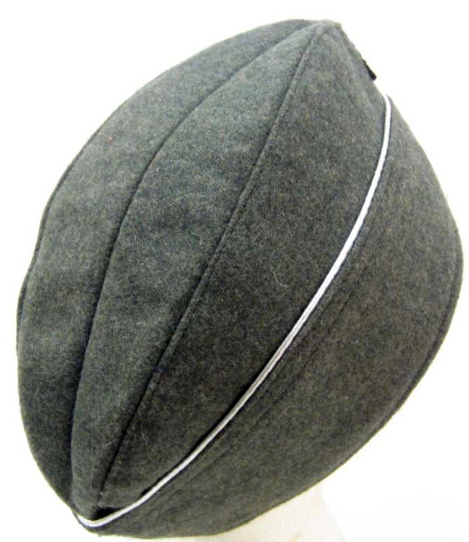 GERMAN NAZI WAFFEN SS OFFICER'S OVERSEAS SIDE CAP