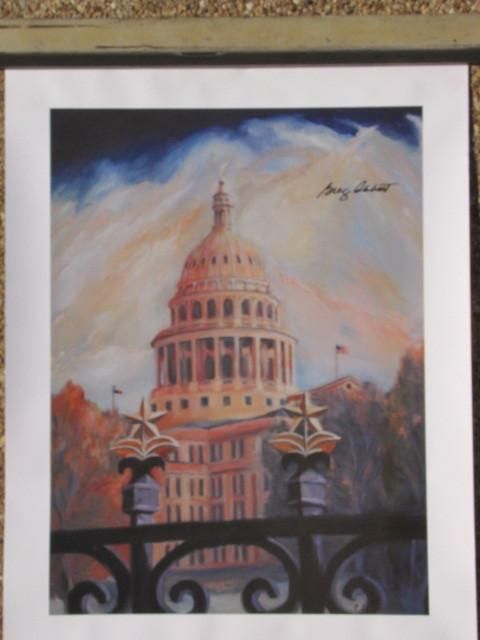 The Texas Capitol by Ray Spivey Titled Seventy-Five Sessions Hand ...