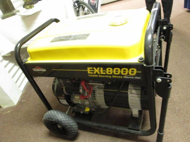 13500 WATT 15 HP GENERATOR EXL 8000 (NEW)