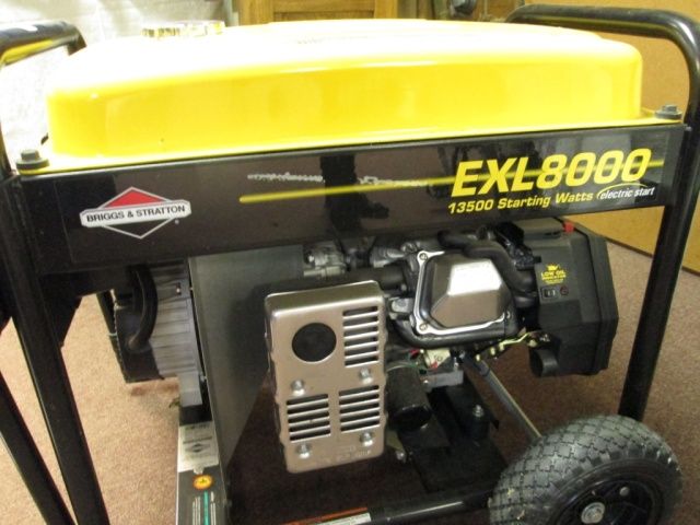 13500 WATT 15 HP GENERATOR EXL 8000 (NEW)