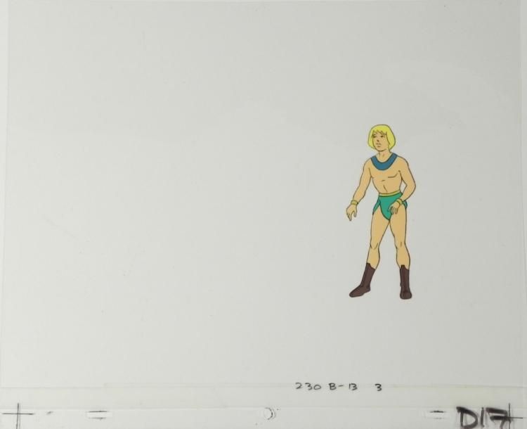 Herculoids Cel Original Brave Little Soldier Animation