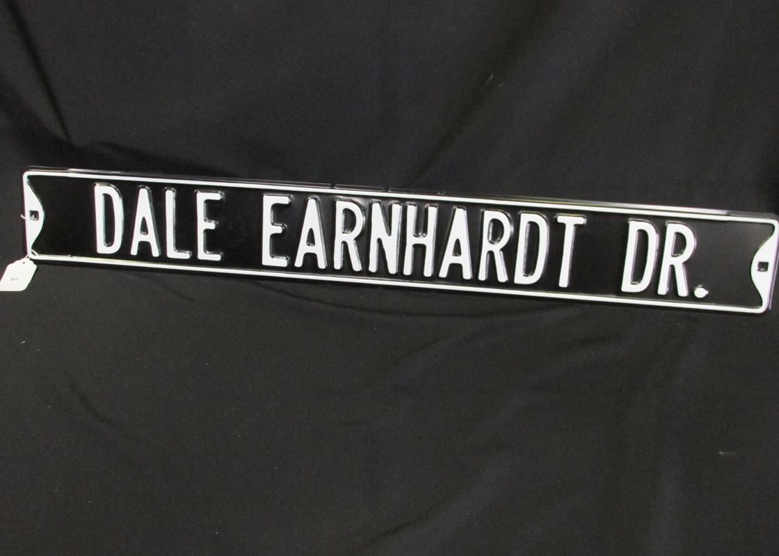 Dale Earnhardt Drive street sign