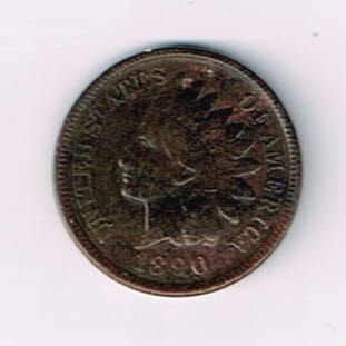 1890 Indian Head Penny