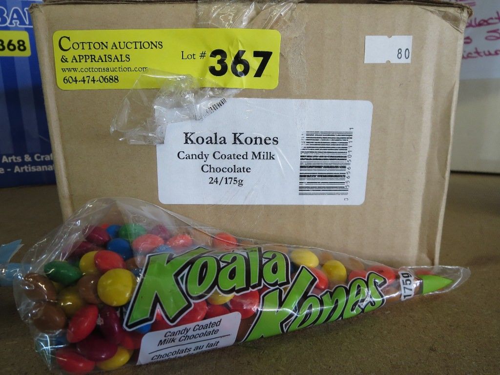 Case of Koala Kones candy