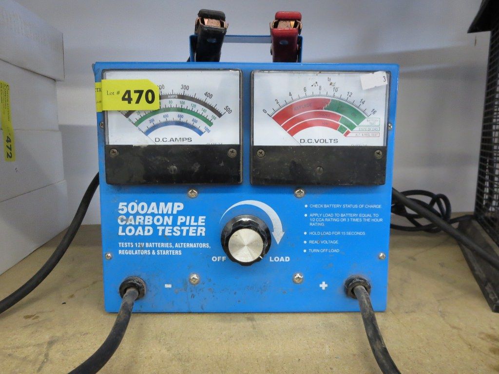 500 amp carbon pile load tester