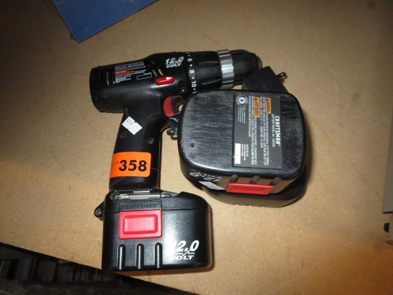 Craftsman cordless 12V drill
