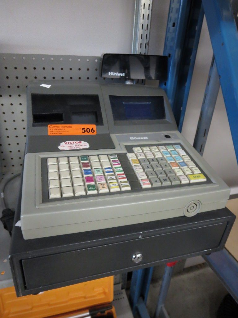 Uniwell electric cash register