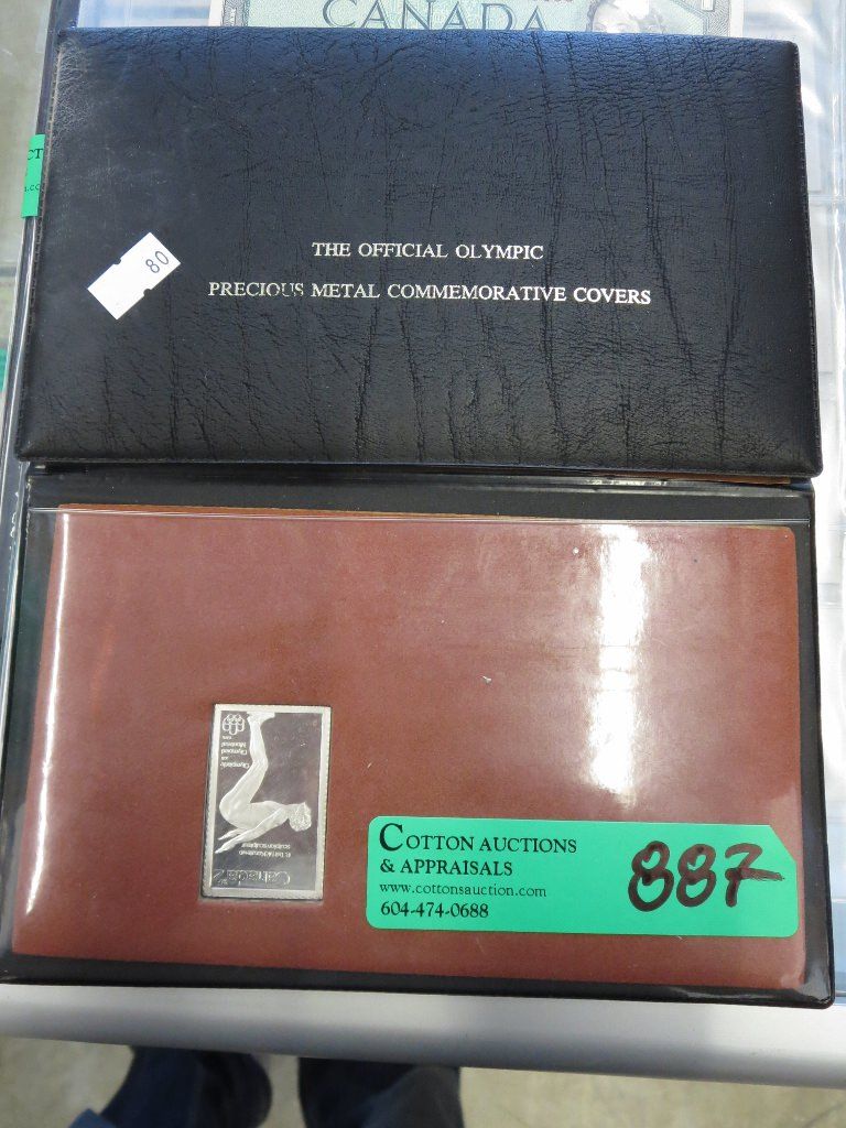 1976 Olympic Metal Canadian stamp covers