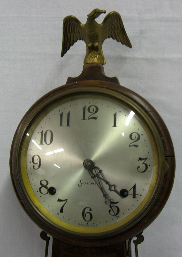 1930 Antique Sessions Banjo Wall Clock