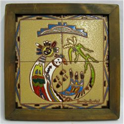 Hopi Winter Tile by Jennifer Roche'
