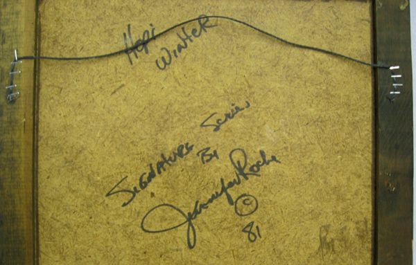 Hopi Winter Tile by Jennifer Roche'