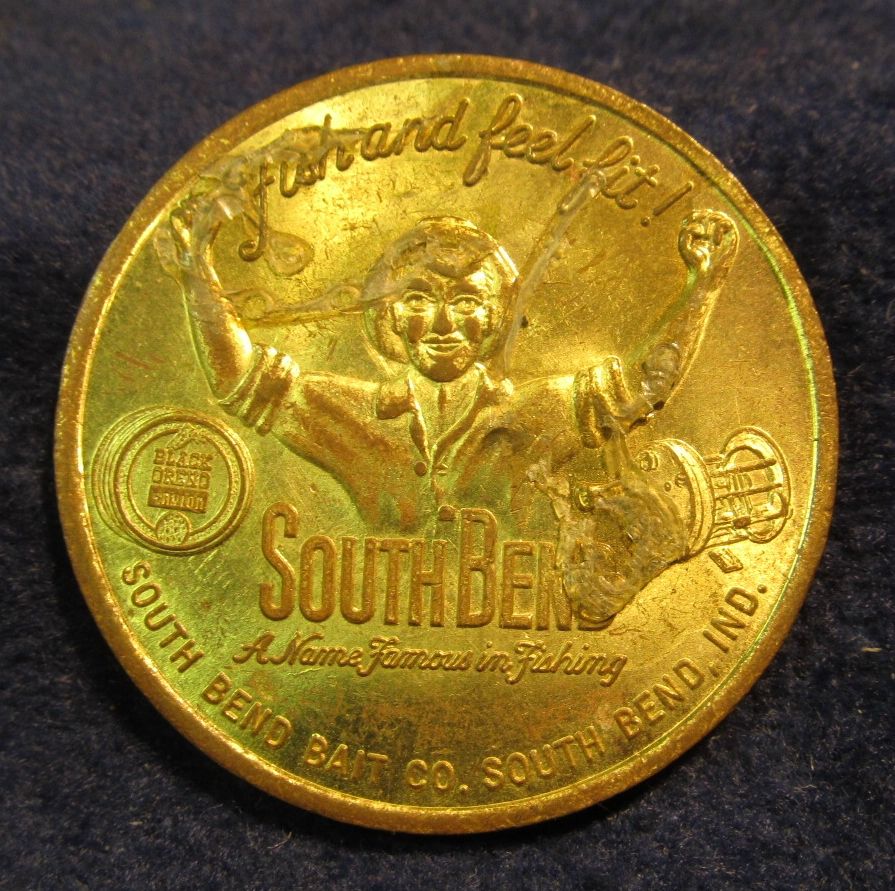 36. South Bend Bait Co., South Bend, Ind. "Fish and Feel it!", "This ...