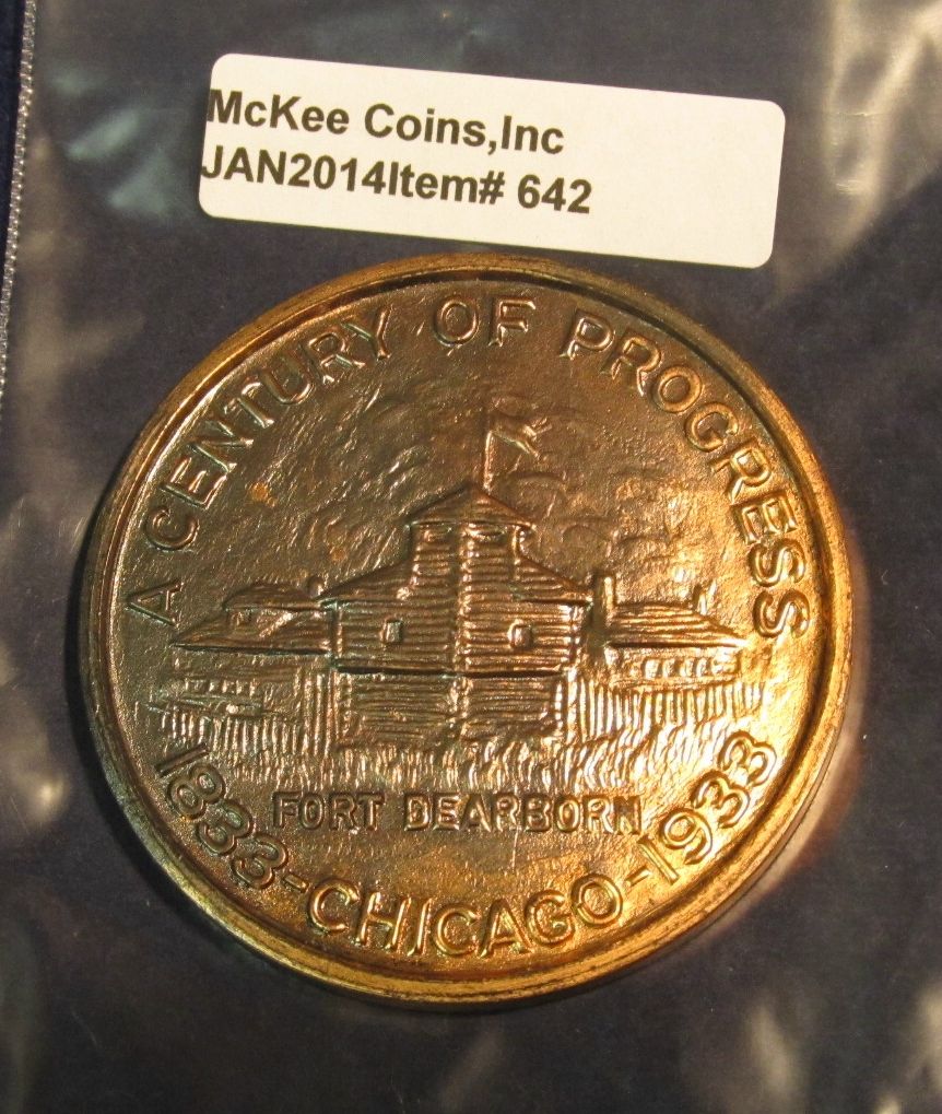 642. "Century of Progress/1833-Chicago-1933/Fort Dearborn", "Lucky ...