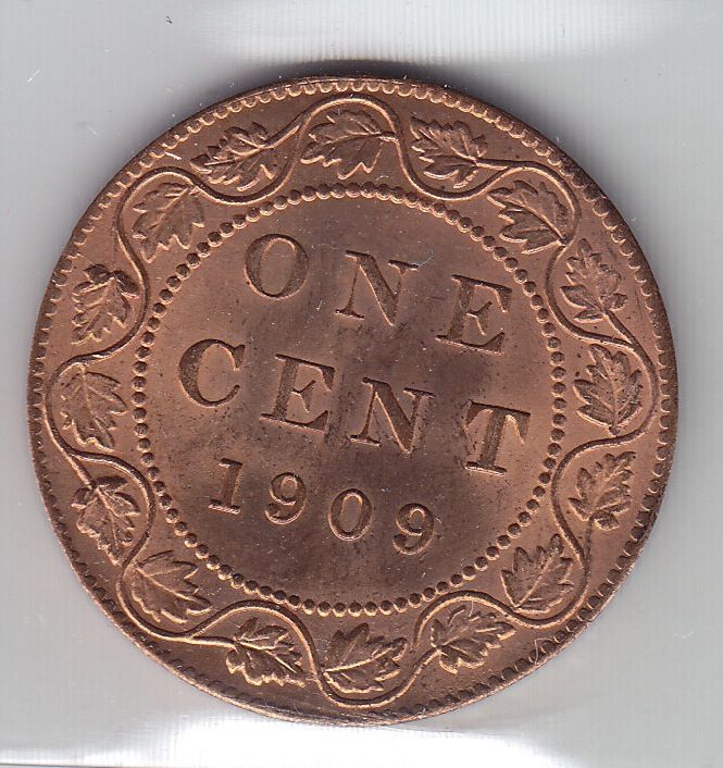 1909 One Cent 1909 One Cent