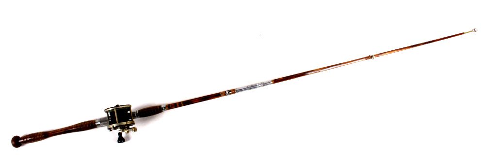 Vintage Montague Stone Harbour Bamboo Fishing Rod