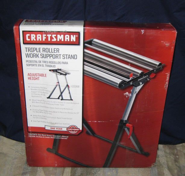 Craftsman Triple Roller Work Support Stand.