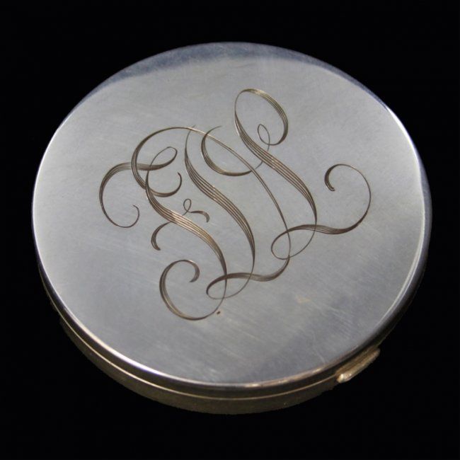 Sterling Tiffany & Co Compact