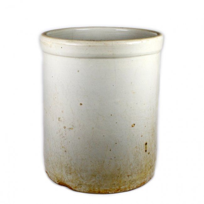 Vintage 8 Gallon Love Field Crock Pot