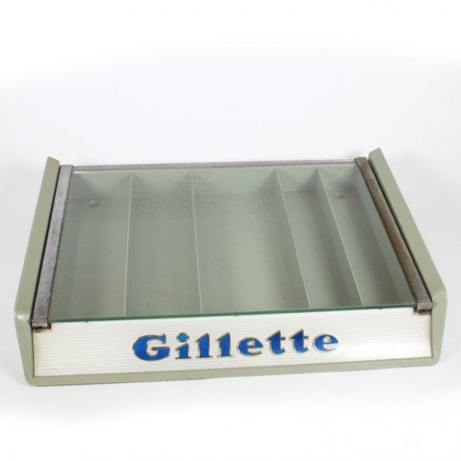 Gillette Display Case