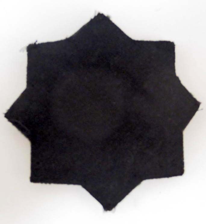 GERMAN NAZI ARMY CLOTH GERMAN CROSS IN GOLD