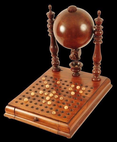 Antique Saloon Gambling Hall Keno Goose