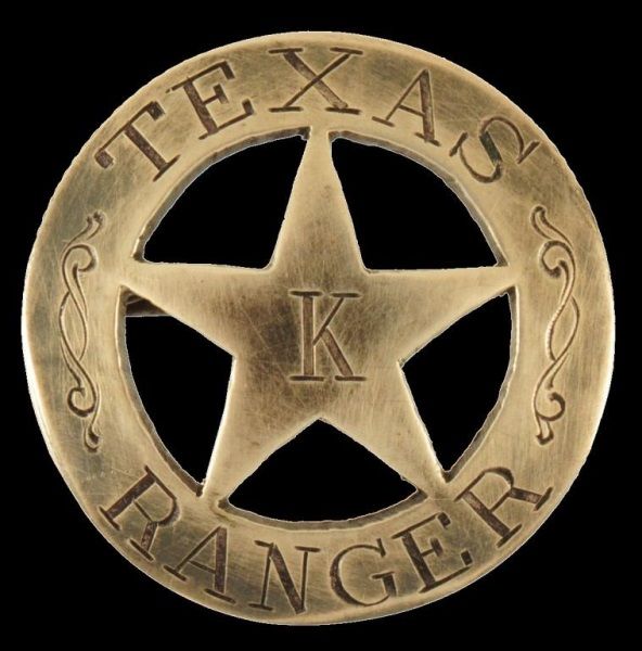 Texas Ranger Company K Badge