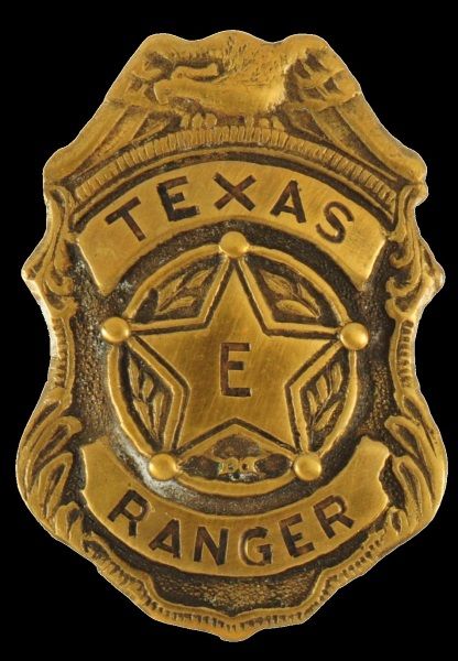 Texas Ranger Company E Badge
