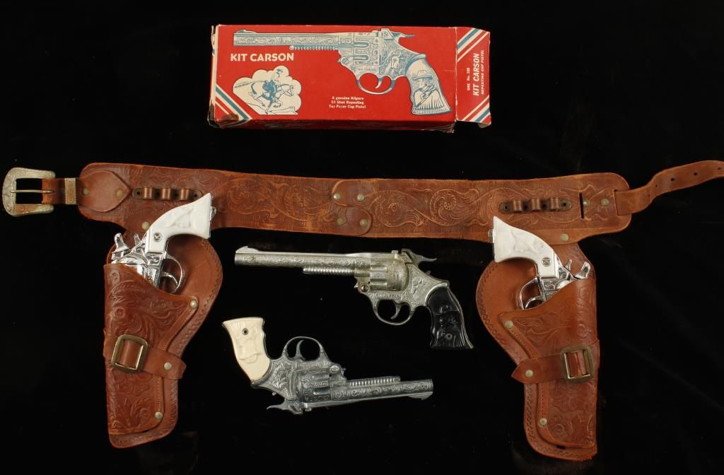 Lot of (5) Kit Carson Cap Guns