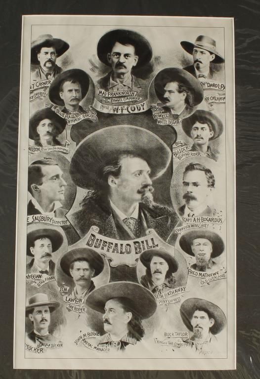 Double Sided Buffalo Bill Poster