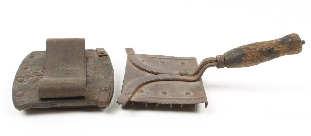 Collection of (2) Antique Curry Combs