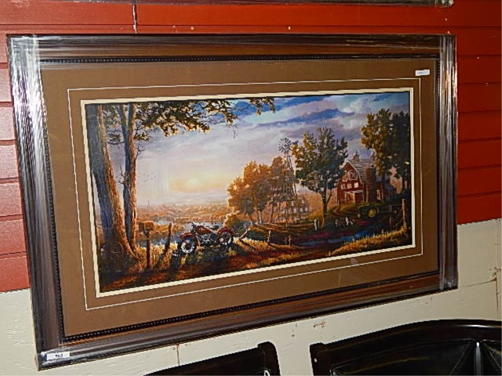 FRAMED LIMITED EDITION PRINT "ECHOES OF THE PAST - GREG BENSON ...