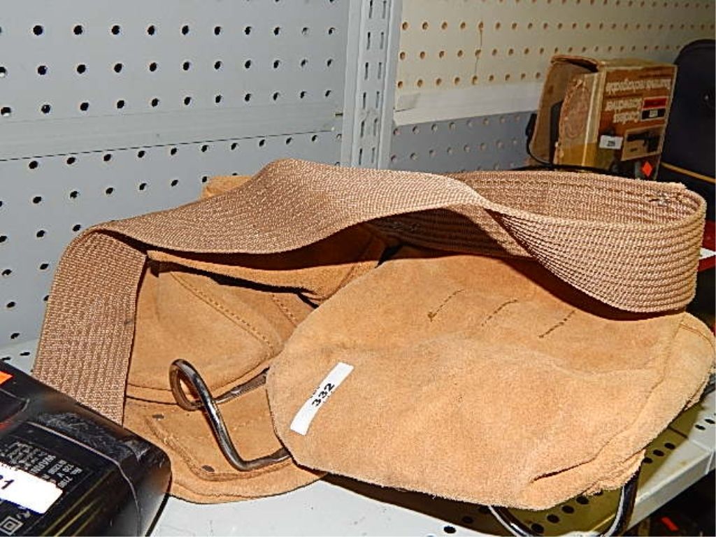 MASTERCRAFT LEATHER TOOL BELT