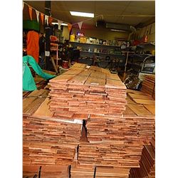 HAND SPLIT SHAKES - GRADE A - 100 SQFT PER BUNDLE TOTAL = 1300 SQFT ...