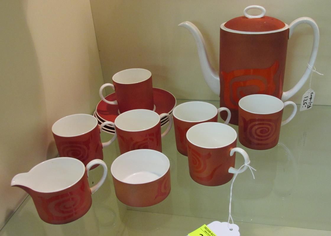 Susie Cooper for Wedgwood "Nebula" tea set