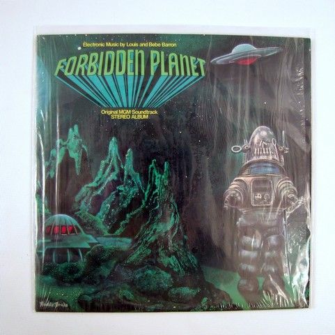 Forbidden Planet Original Planet Records Louis & Bebe Barron Soundtrack ...
