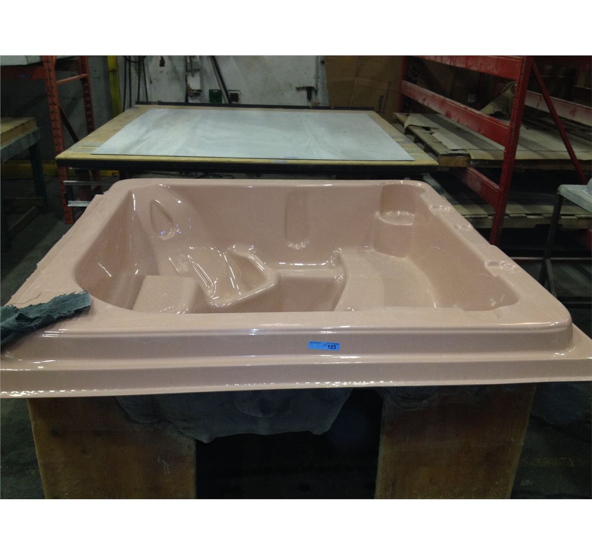 "LAGUNA" HOT TUB MOLD W/ FORMED SHELL (4 PERSON)