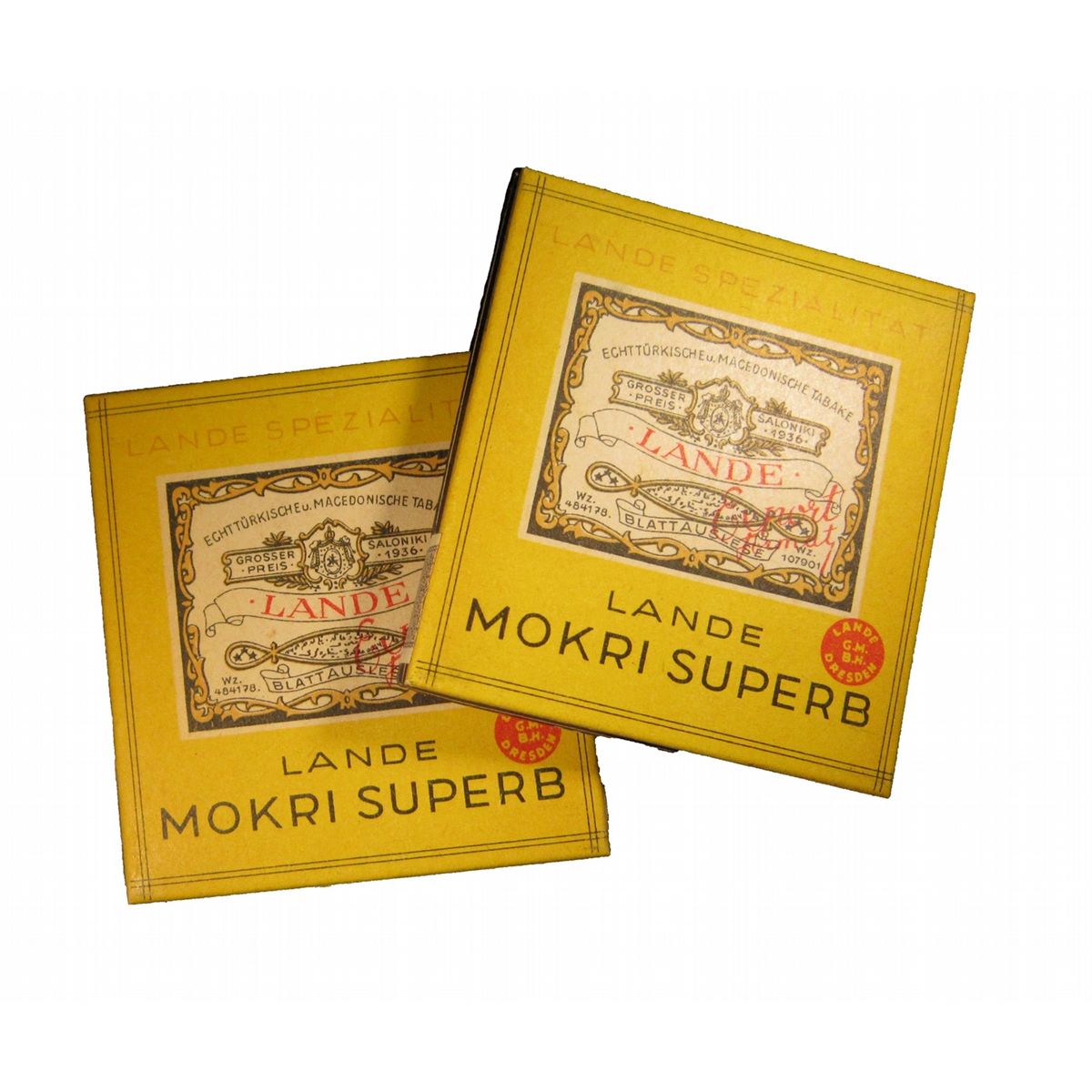 2 Rare Packets of Mokri Superb Cigarettes